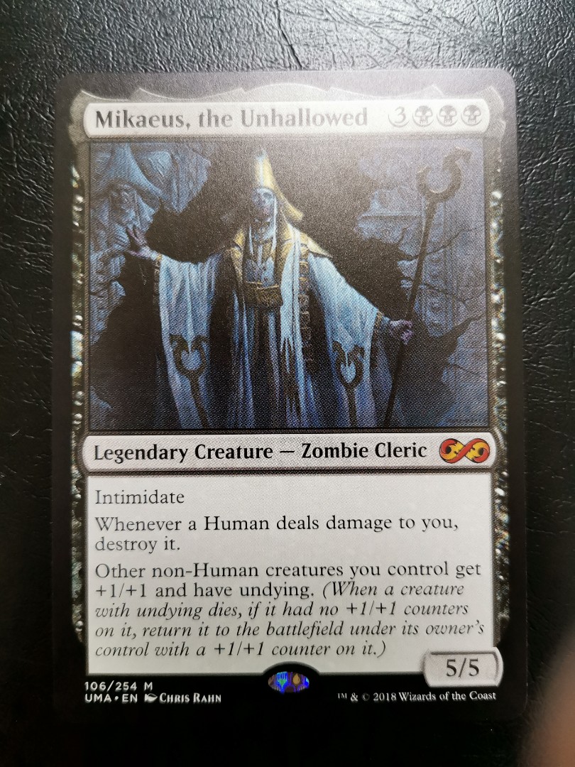 Magic the gathering mythic - Mikaeus the Unhallowed, Hobbies & Toys ...