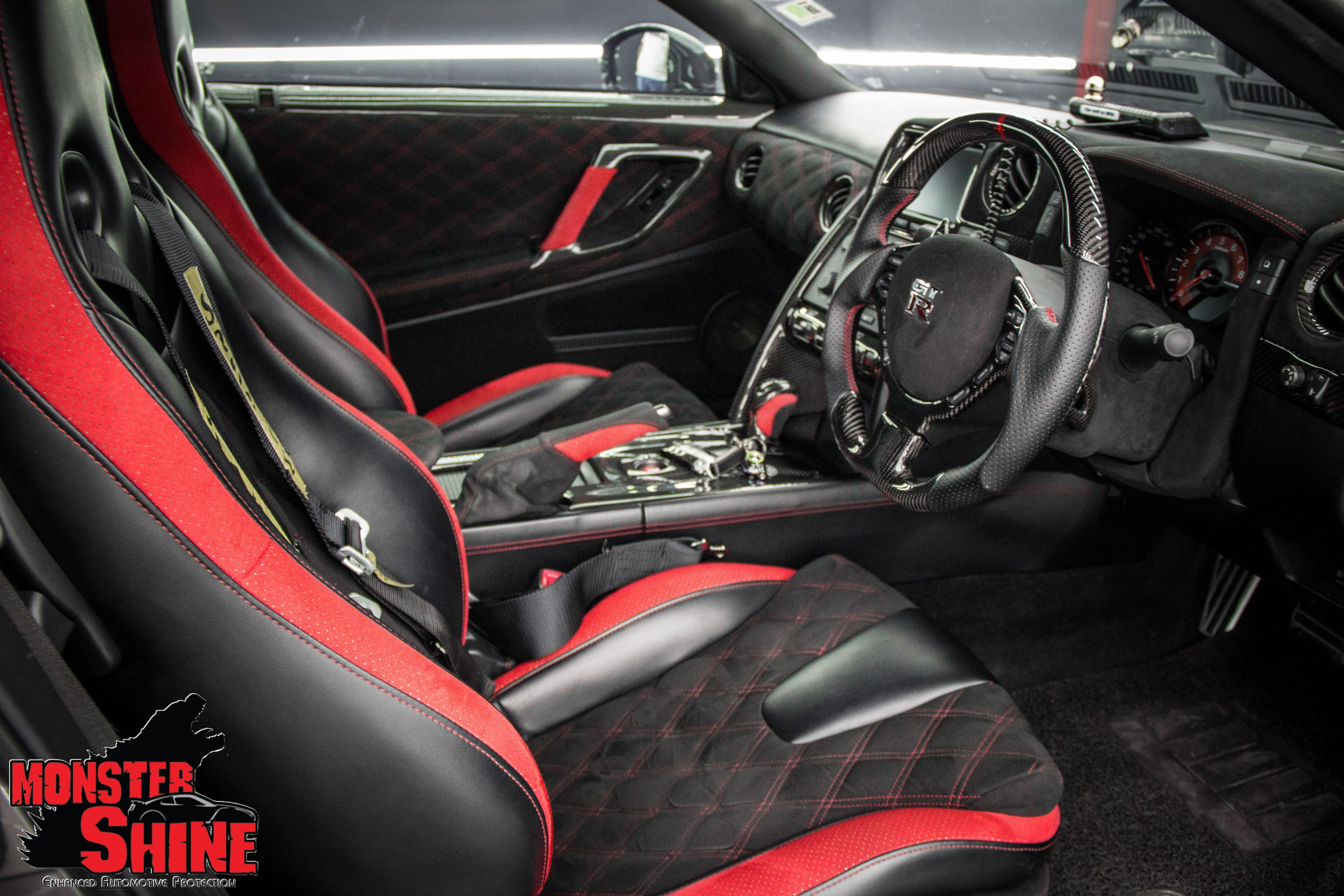 Nissan GTR R35 Alcantara Wrapped Factory Seats, Car Accessories ...