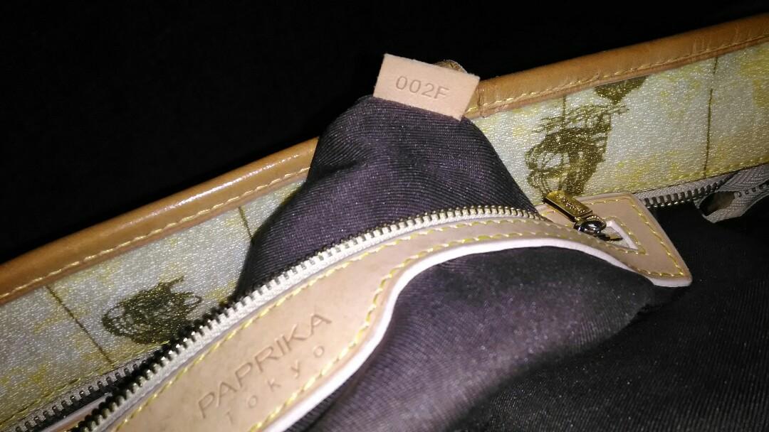 Paprika Map Bag, Women's Fashion, Bags & Wallets, Cross-body Bags on ...