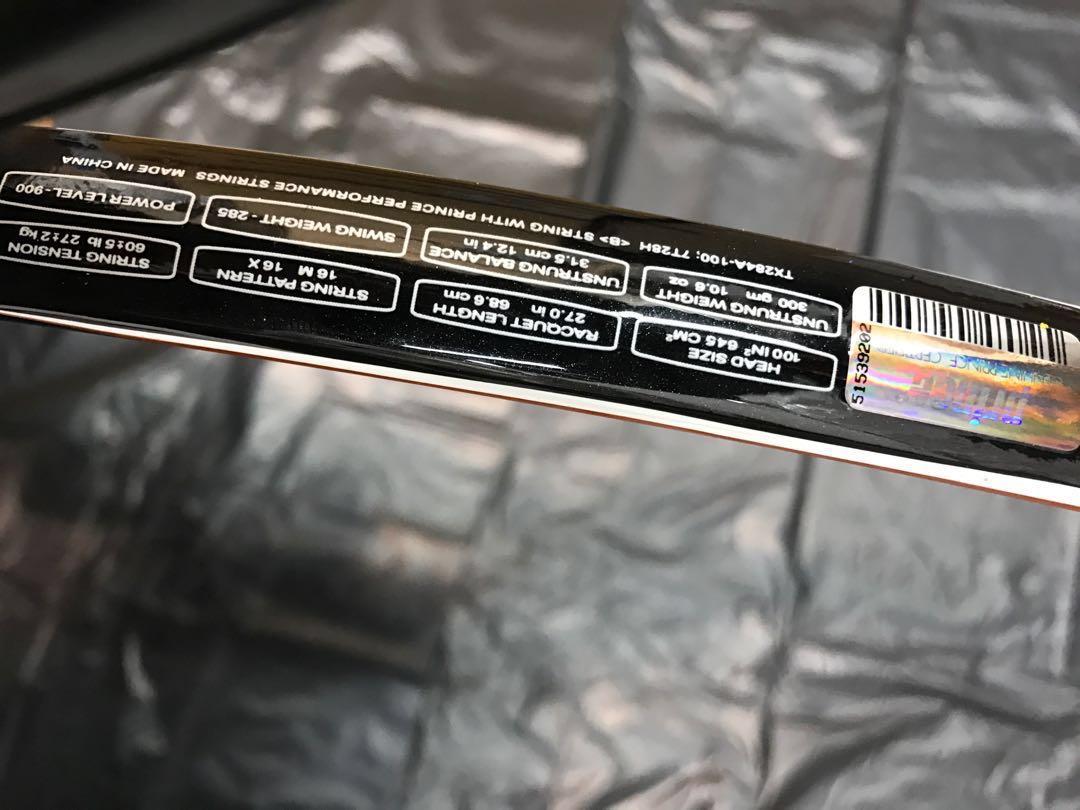 Prince Tour 100 ESP Tennis Racket, Sports Equipment, Sports & Games ...