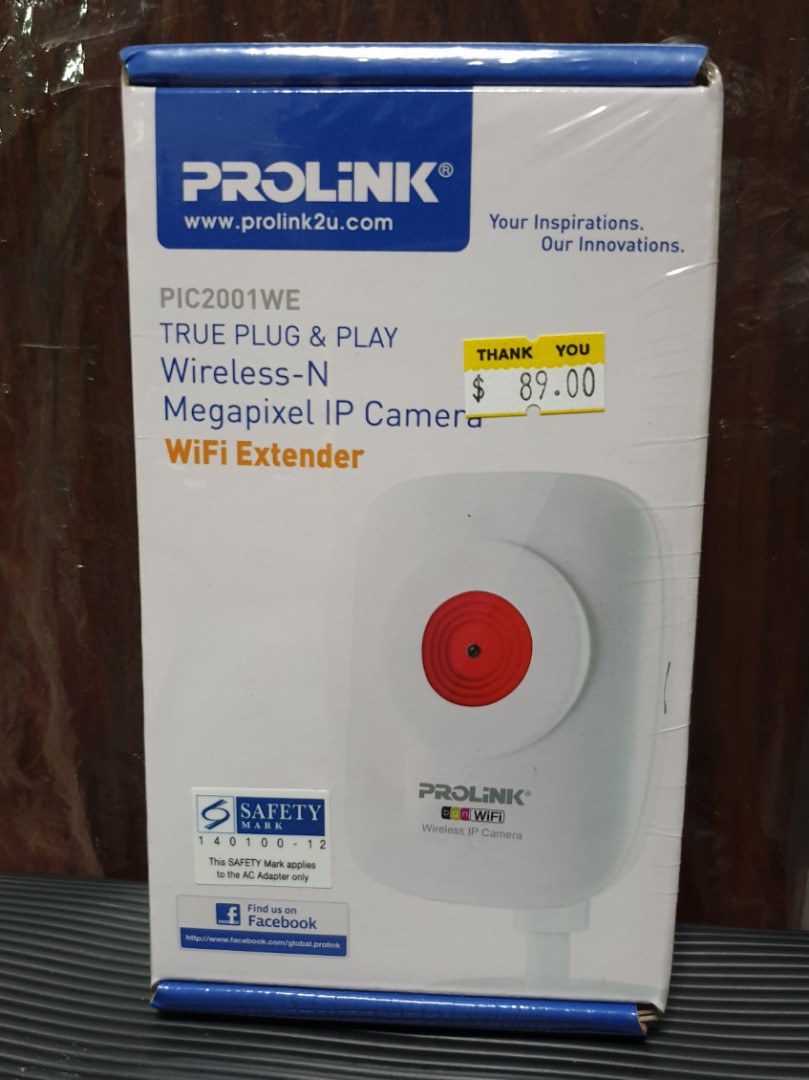 Prolink IP Camera., Furniture & Home Living, Security & Locks, Security ...