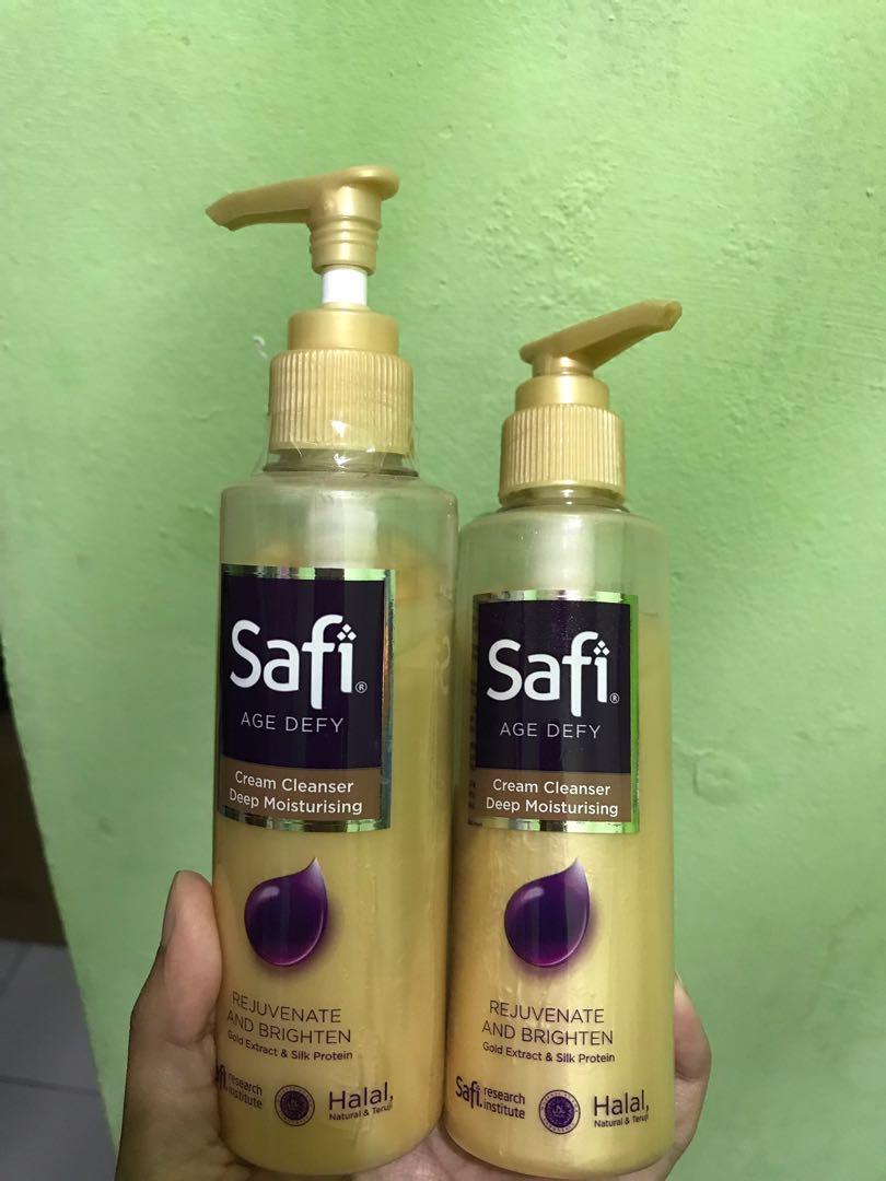 Safi age defy cream cleanser, Kesehatan & Kecantikan, Kulit, Sabun ...