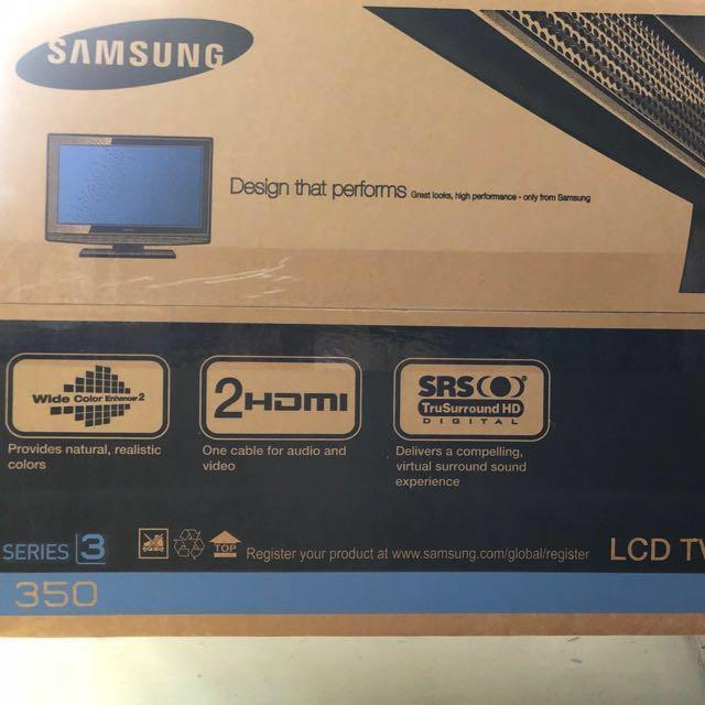 Samsung TV 26 inch (LA26B350F1), TV & Home Appliances, TV ...