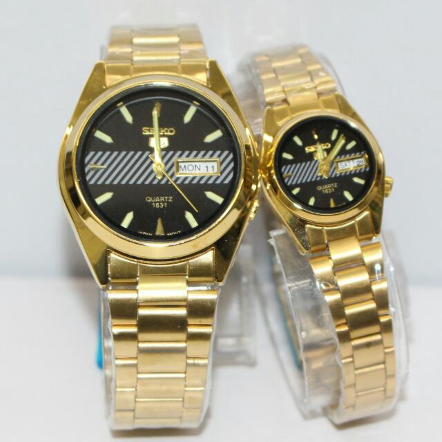SEIKO 5 COUPLE, Men's Fashion, Watches & Accessories, Watches on Carousell