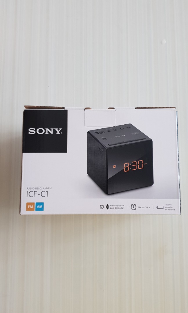 Sony Clock Radio, Furniture & Home Living, Home Decor, Clocks on Carousell