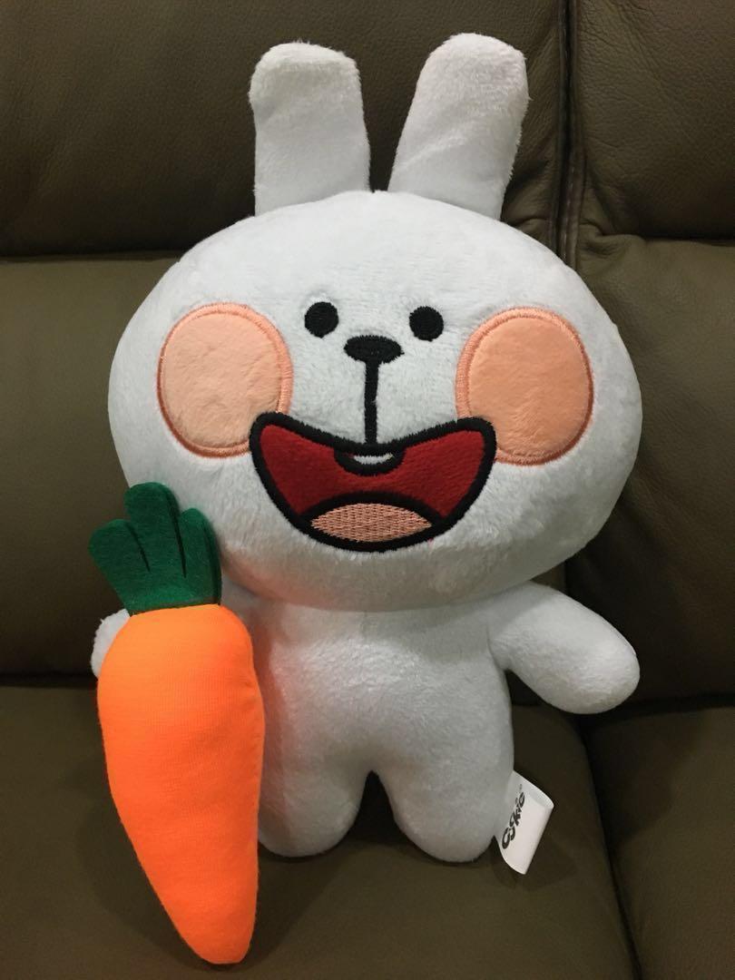 Spoiled Rabbit Smile Person Telegram Line Plushies Spoiledrabbit ...