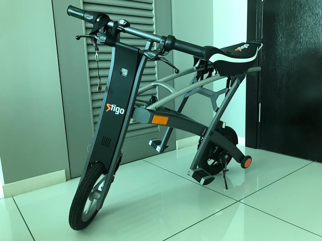 Stigo Folding Electric Bike, Sports Equipment, Bicycles & Parts ...