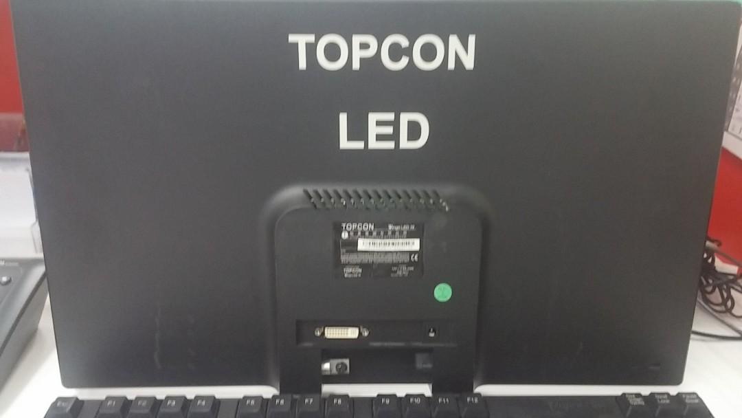 Topcon Wingo LED 19 Monitor, 電腦＆科技, 電腦周邊及配件, 電子屏幕 - Carousell