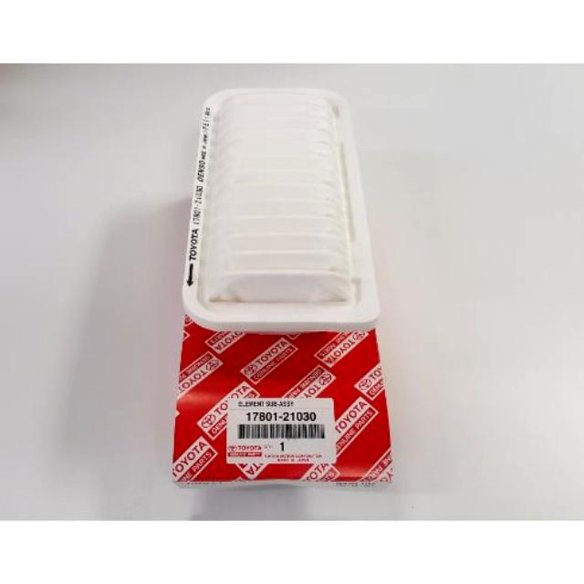TOYOTA VIOS NCP42 AIR FILTER (GENUINE OE) Part no : 17801-21030, Auto ...