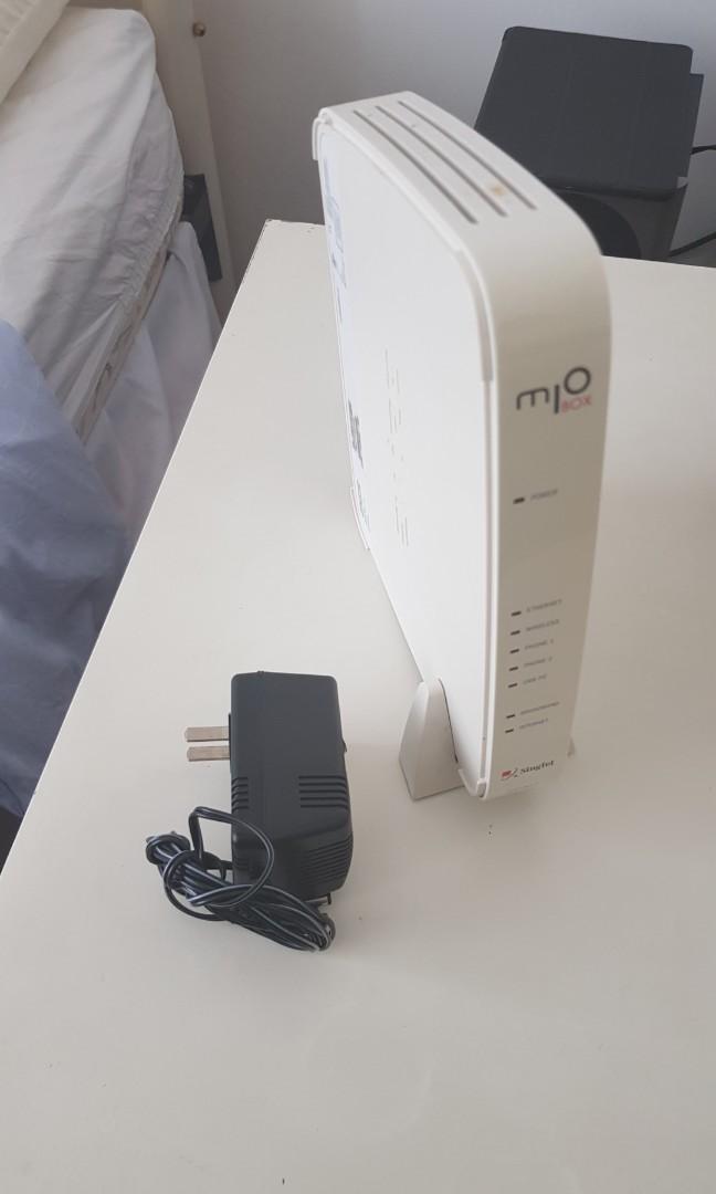 Wifi Router - from Singtel MIO Box - as is, Computers & Tech, Parts ...