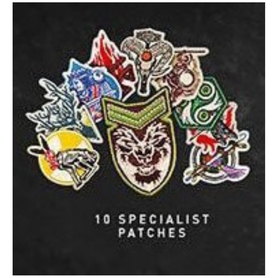 Call of Duty Black Ops 4 LIMITED EDITION SPECIALIST ICON PATCHES, Video ...