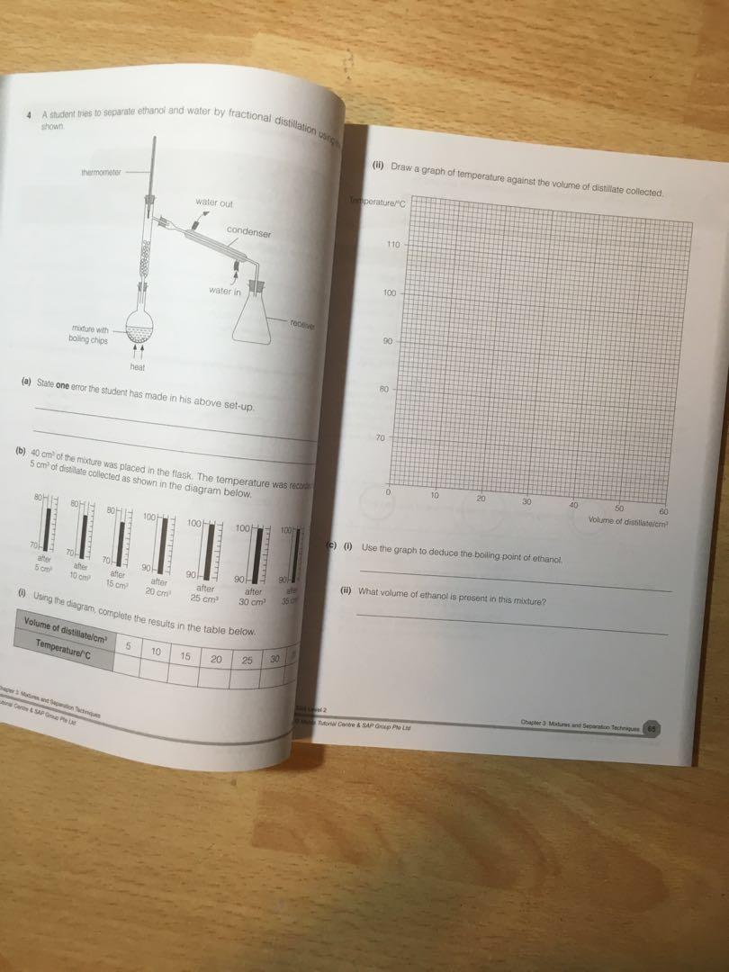 Chemistry Assessment Book for Lower Secondary Levels by Mavis Tutorial ...