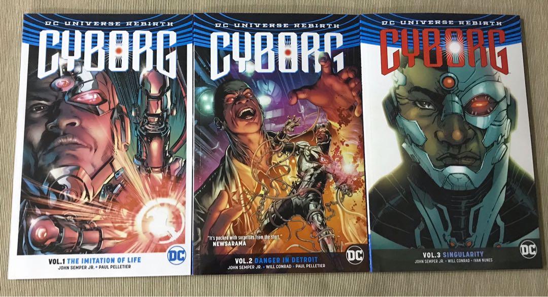 DC Comics: Cyborg Rebirth (Complete), Hobbies & Toys, Books & Magazines ...