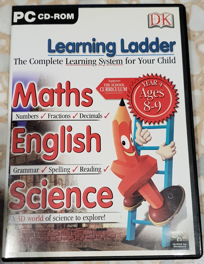 DK Learning Ladder (Ages 8-9) Math, English, Science, Everything Else ...