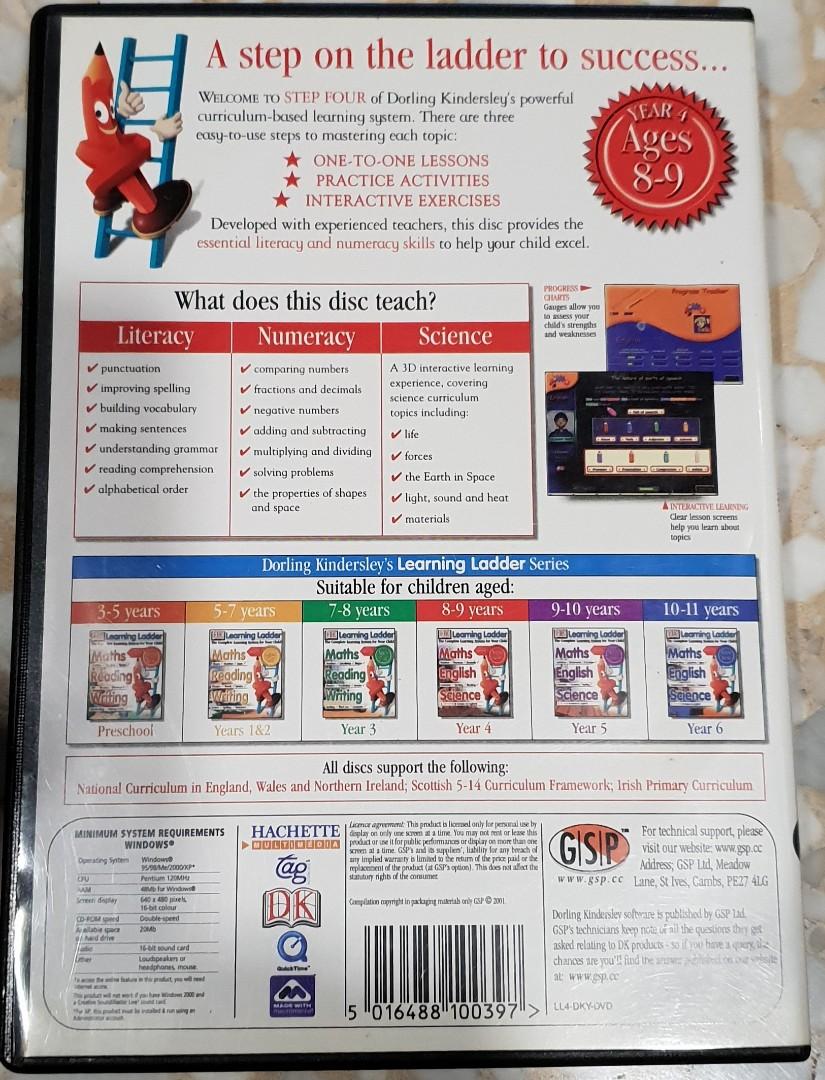 DK Learning Ladder (Ages 8-9) Math, English, Science, Everything Else ...