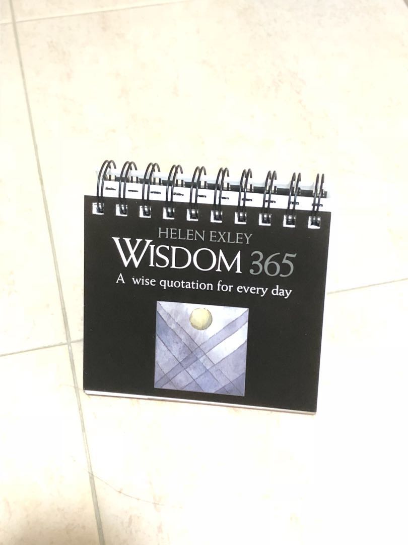 Helen Exley Wisdom Calendar, Hobbies & Toys, Stationery & Craft ...