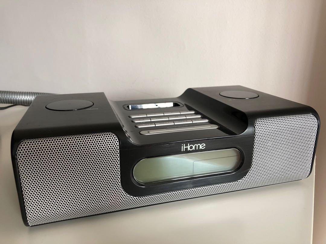 ihome 8 digital clock, radio and ipod docking speaker, Audio, Portable ...