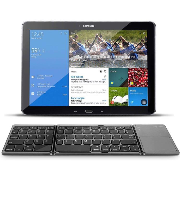Jelly Comb Folding Bluetooth Keyboard, Jelly Comb Rechargeable Portable ... Jelly Comb Folding Bluetooth Keyboard, Jelly Comb Rechargeable Portable ...