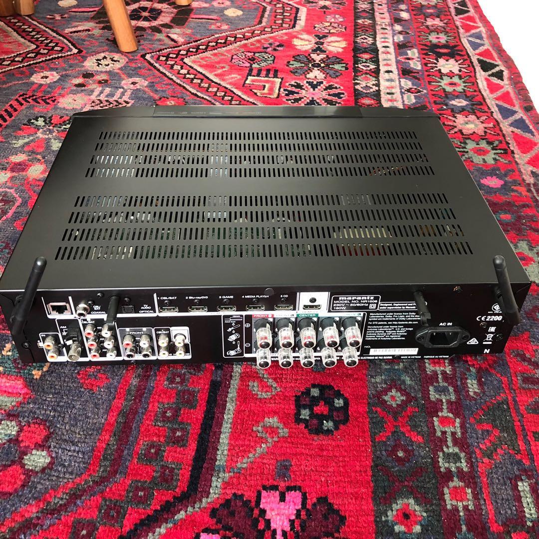 Marantz NR1506 - 5.2-channel home theater receiver with Wi-Fi ...