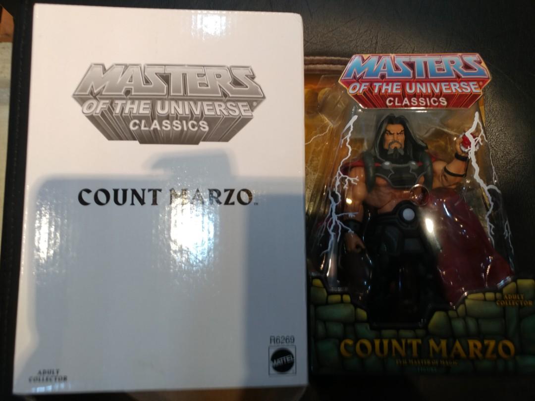 Masters of the universe classics He man Count Marzo, 興趣及遊戲, 玩具 & 遊戲類 ...