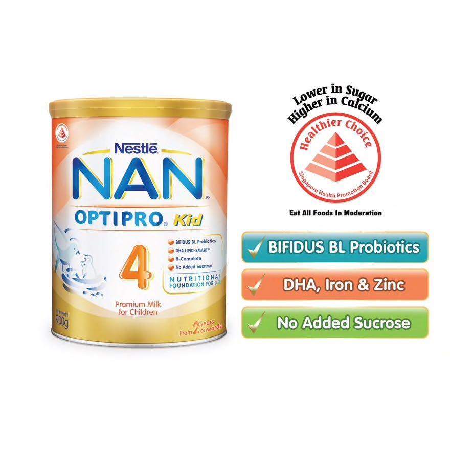 Nestle Nan Optipro 4 kid, Babies & Kids, Nursing & Feeding, Weaning ...