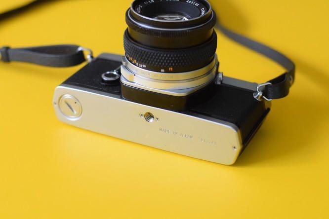 Olympus OM1 Film Camera, Photography, Cameras on Carousell