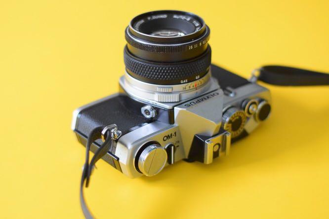 Olympus OM1 Film Camera, Photography, Cameras on Carousell