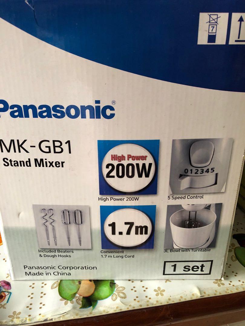Panasonic mk-gb1 stand mixer, TV & Home Appliances, Kitchen Appliances, Hand & Stand Mixers on ...