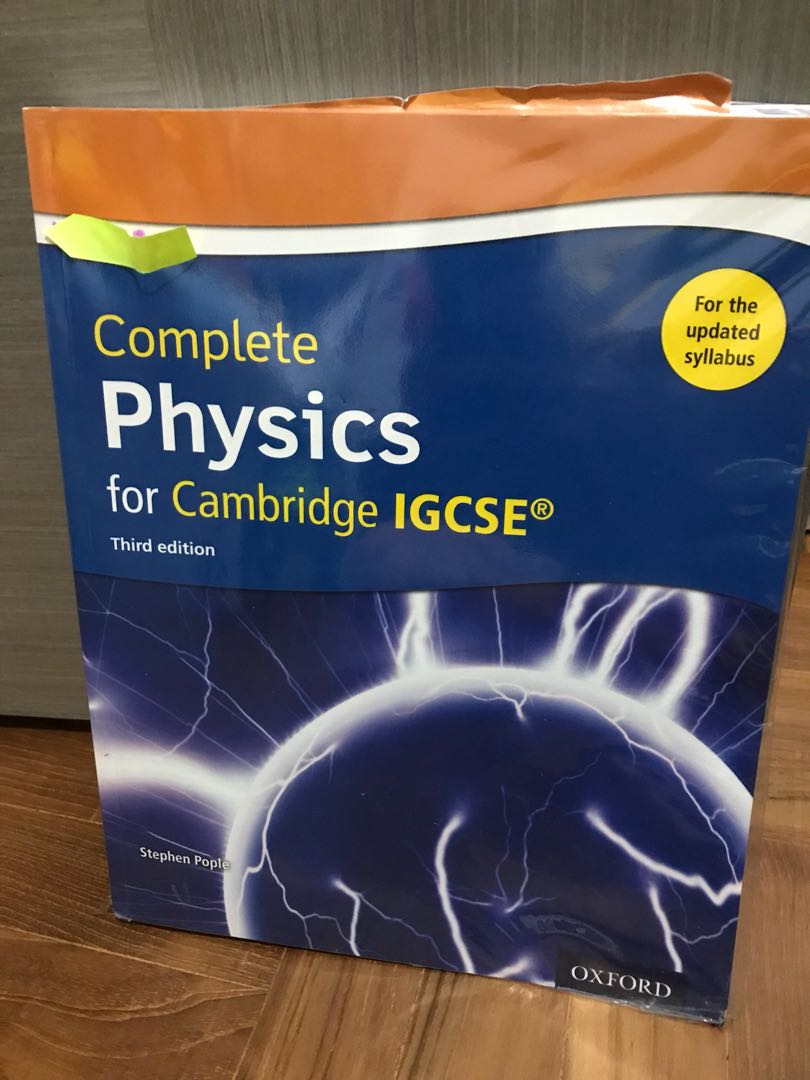 Physics Igcse Textbook Hobbies And Toys Books And Magazines Textbooks On Carousell