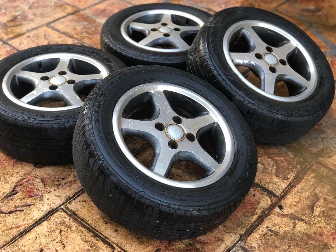 Rim 14 inci sekali tayar, Auto Accessories on Carousell
