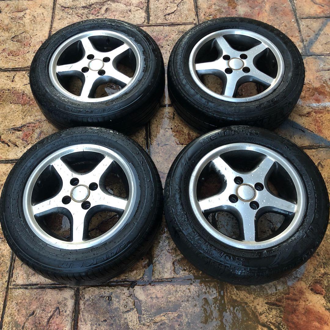 Rim 14 inci sekali tayar, Auto Accessories on Carousell
