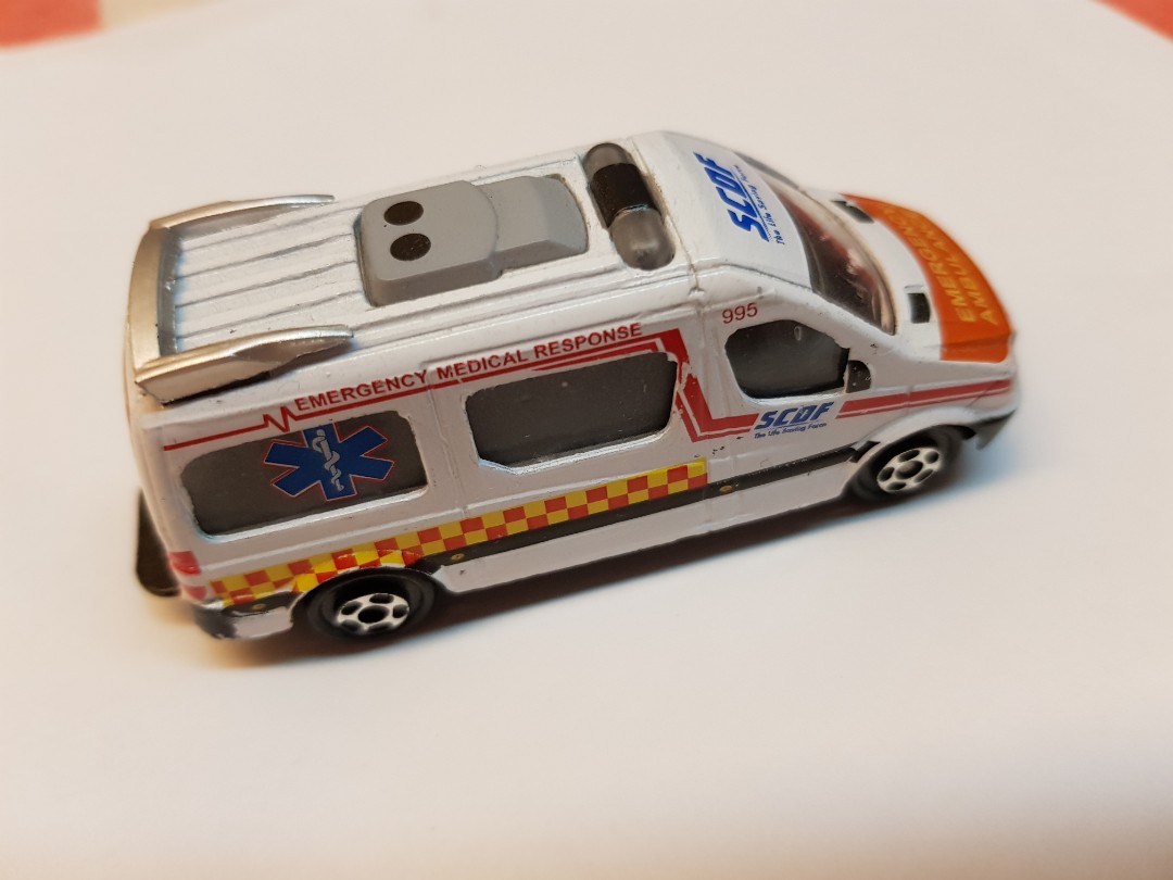 SCDF MINI AMBULANCE, Hobbies & Toys, Toys & Games on Carousell