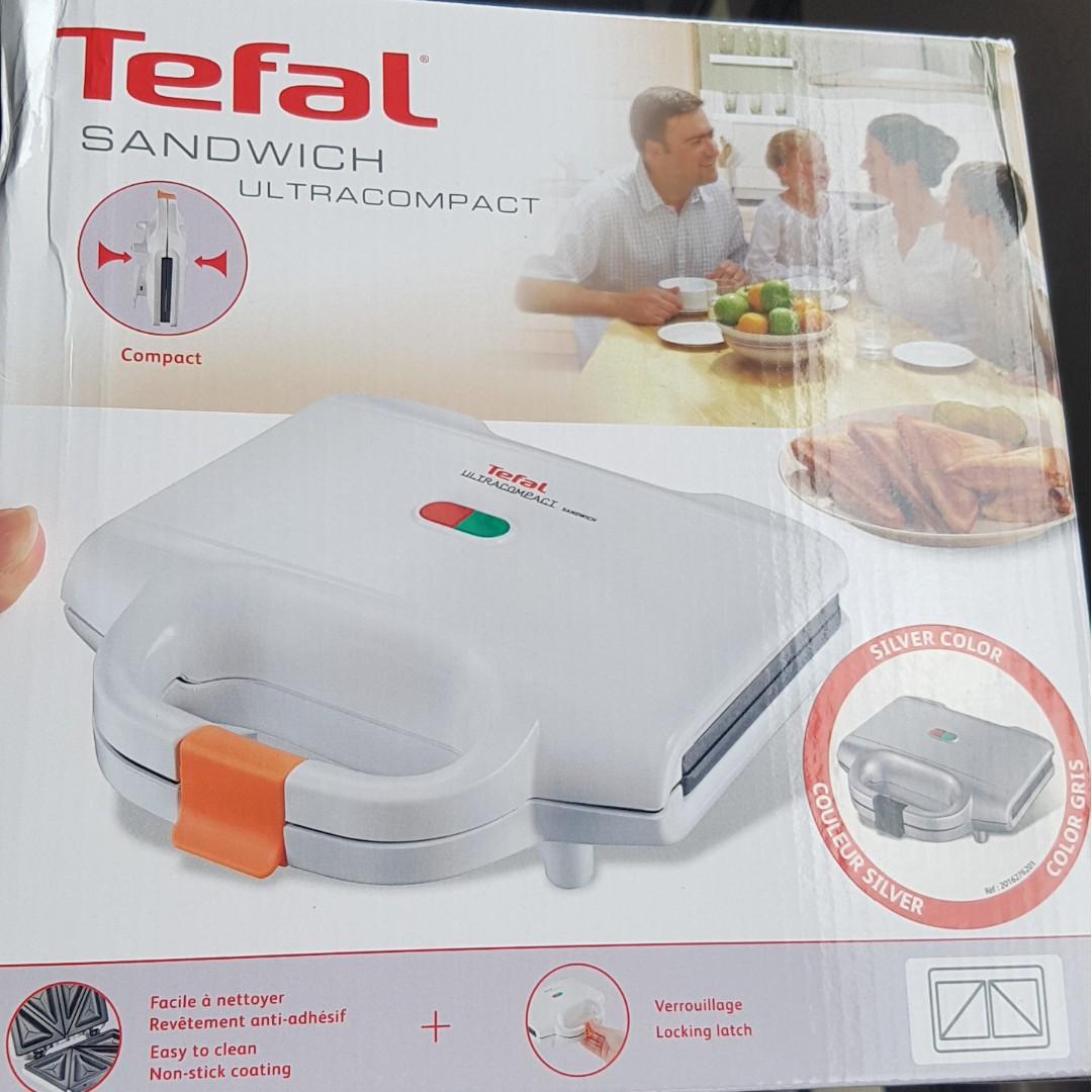 Tefal ultra compact sandwich maker, TV & Home Appliances, Kitchen ...