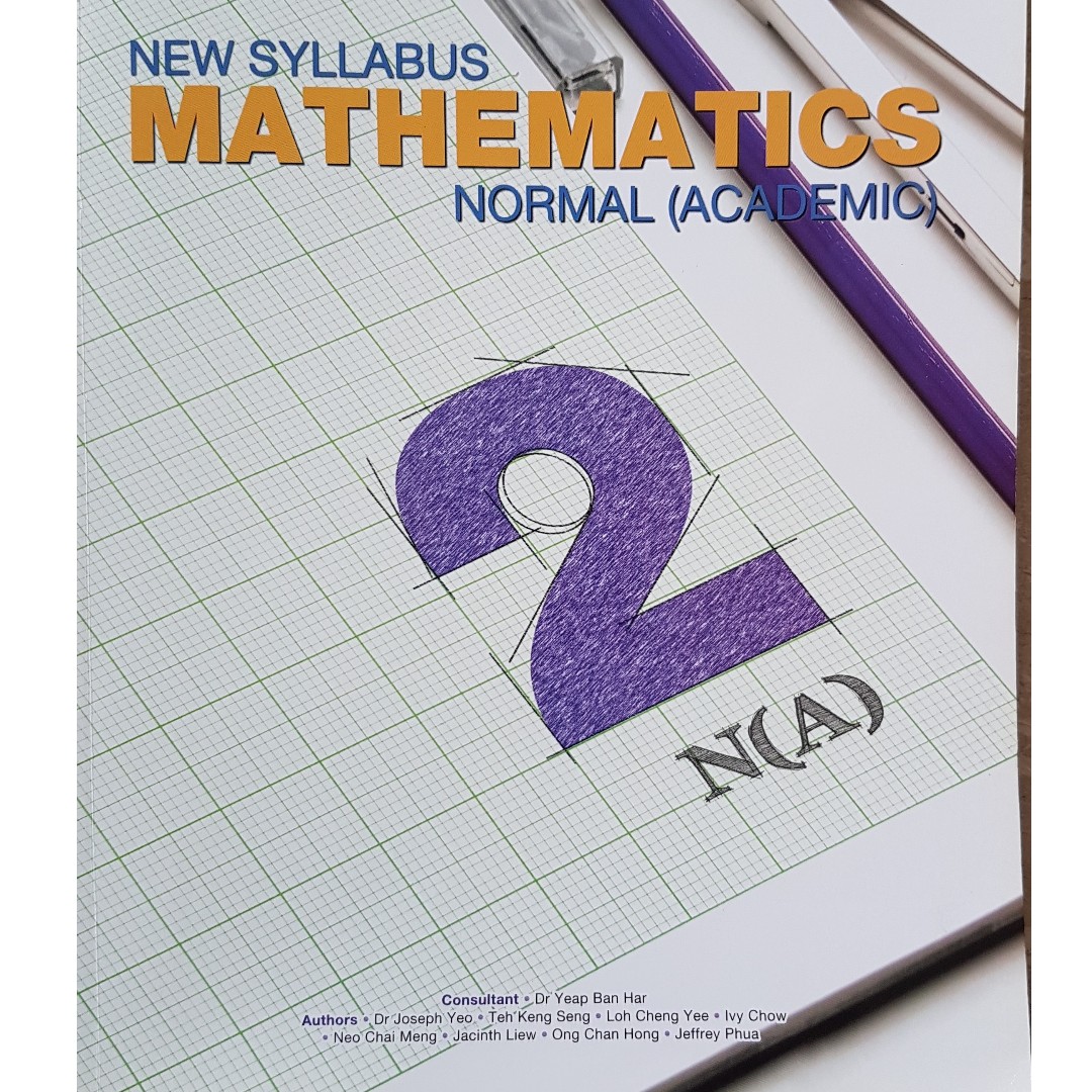 Textbook Lower Secondary Two Mathematics (Normal Academic) - S2 Mathematics, Hobbies & Toys ...