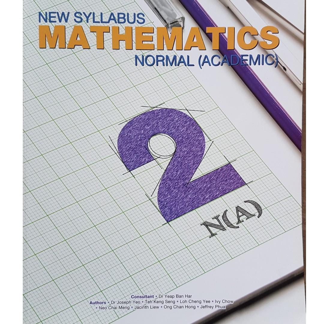 Textbook Lower Secondary Two Mathematics (Normal Academic) - S2 ...
