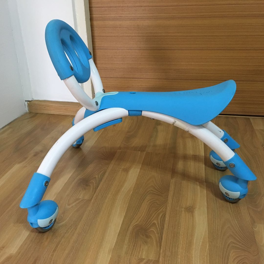 Toddlers Pewi Y-Bike (Blue), Babies & Kids, Infant Playtime on Carousell