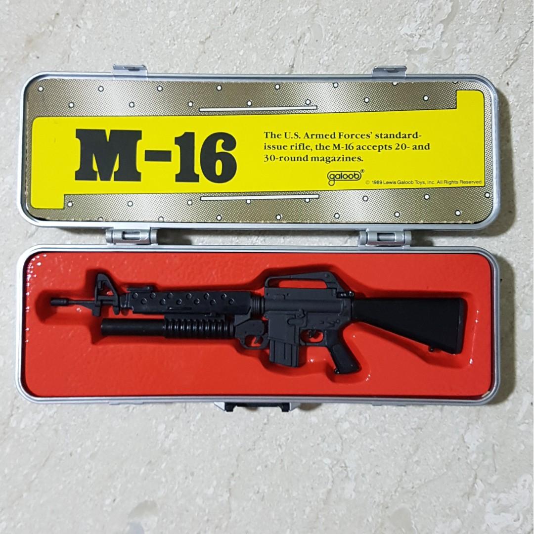 Vintage Galoob San Francisco Mint Model Gun Club 1894 M16 Rifle 1989 ...