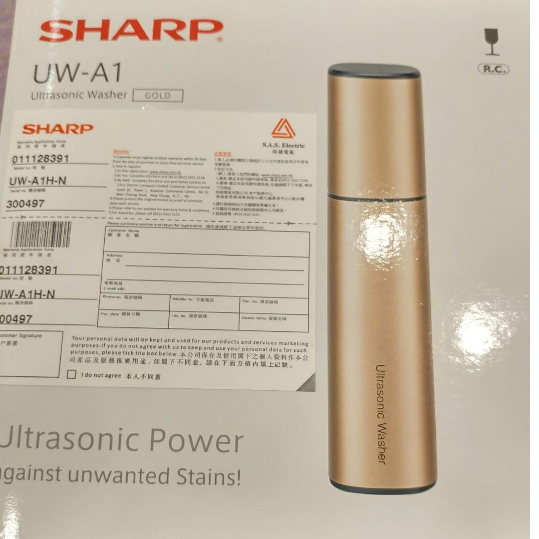 全新 Sharp Ultrasonic Washer, 家庭電器, 空氣清新機及抽濕機 - Carousell