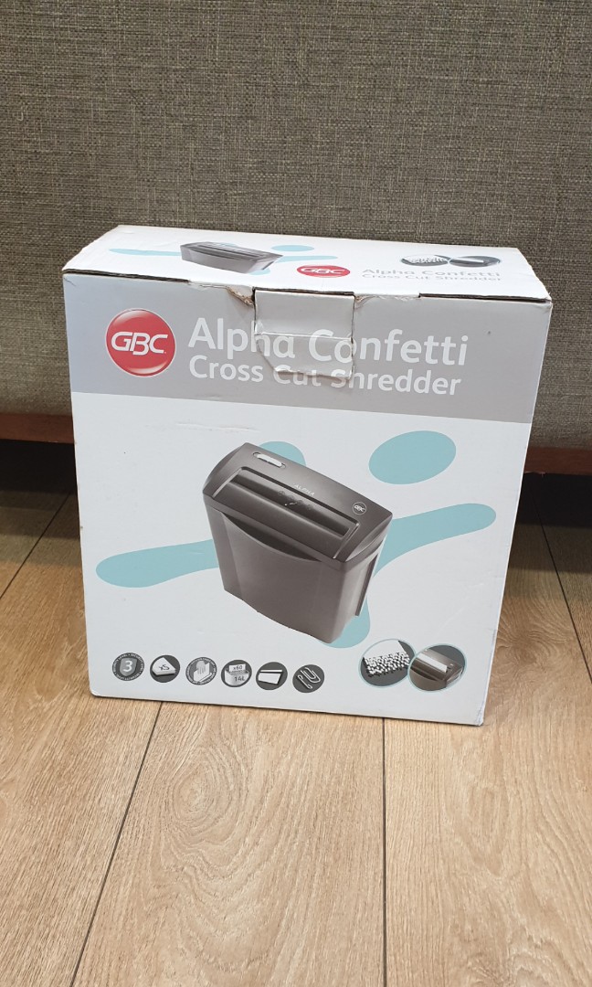 Alpha Confetti Cross Cut Shredder, Hobbies & Toys, Stationery & Craft ...