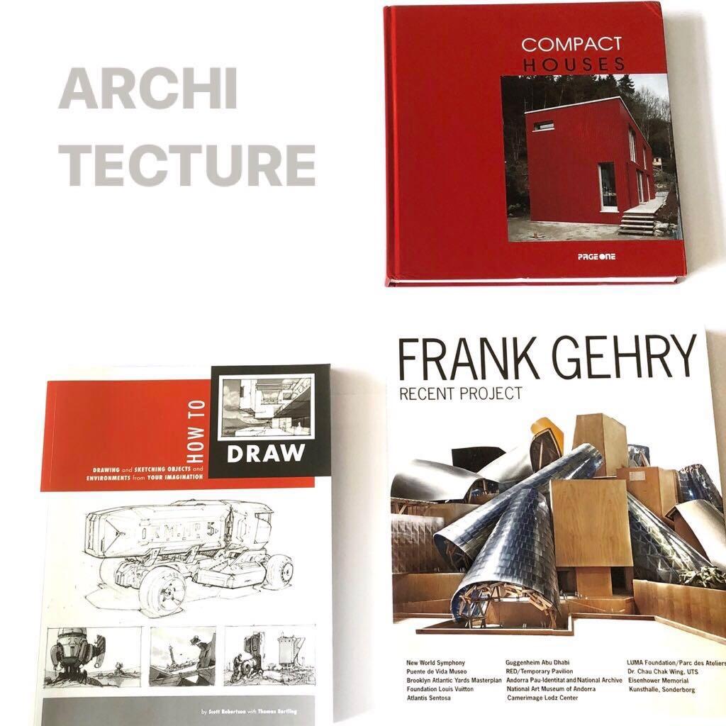Architecture books Frank Gehry recent project, Compact Houses, How to ...