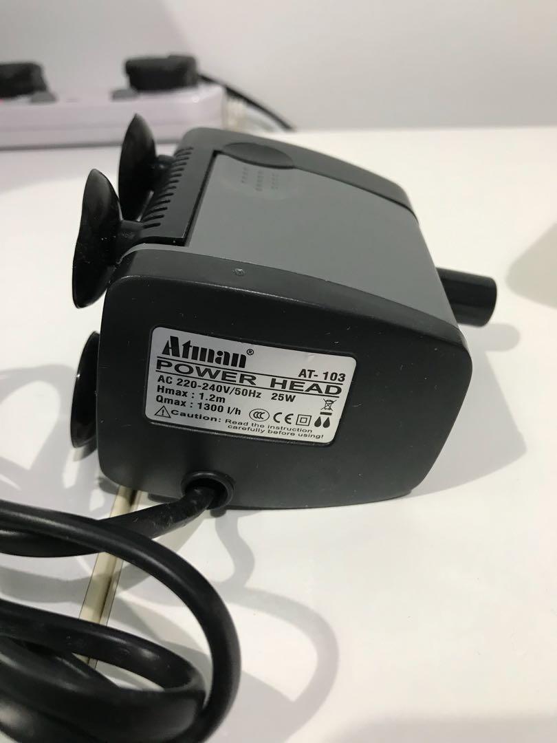 Atman AT-103 water pump, Pet Supplies, Homes & Other Pet Accessories on ...