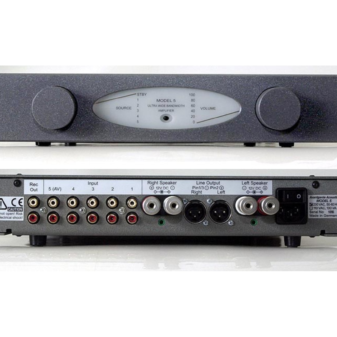 Avantgarde Acoustic Model 5 Ultrawide Bandwidth Amplifier, Audio, Other ...