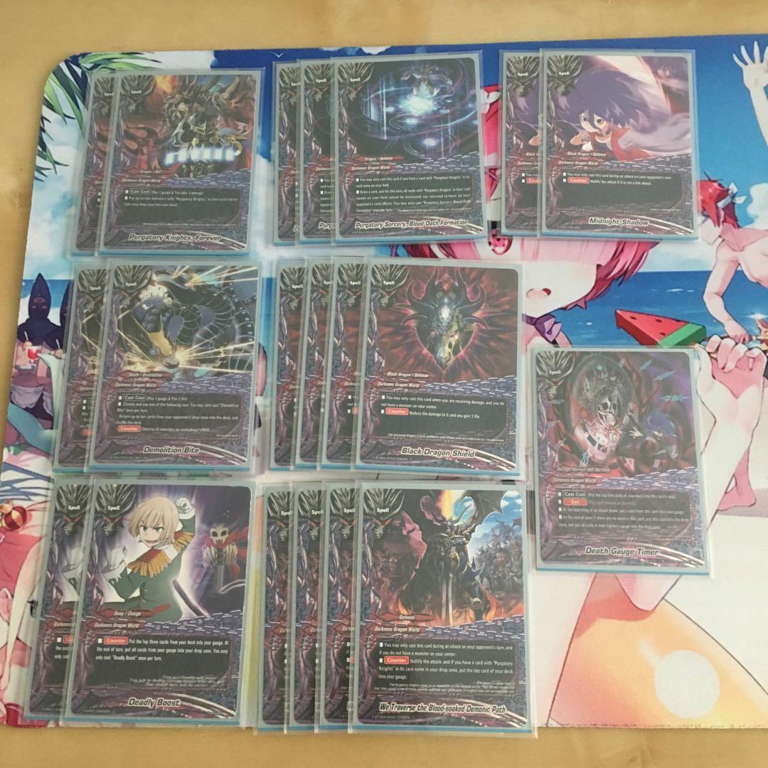 Buddyfight Purgatory Knights Deck, Hobbies & Toys, Toys & Games on ...