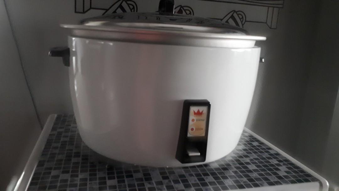 Crown 7 litres rice cooker, TV & Home Appliances, Kitchen Appliances ...
