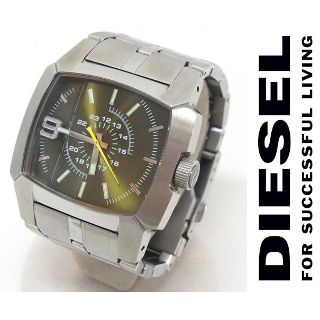 DIESEL DZ-1155 OVERSIZE QUARTZ WATCH, Women's Fashion, Watches ...