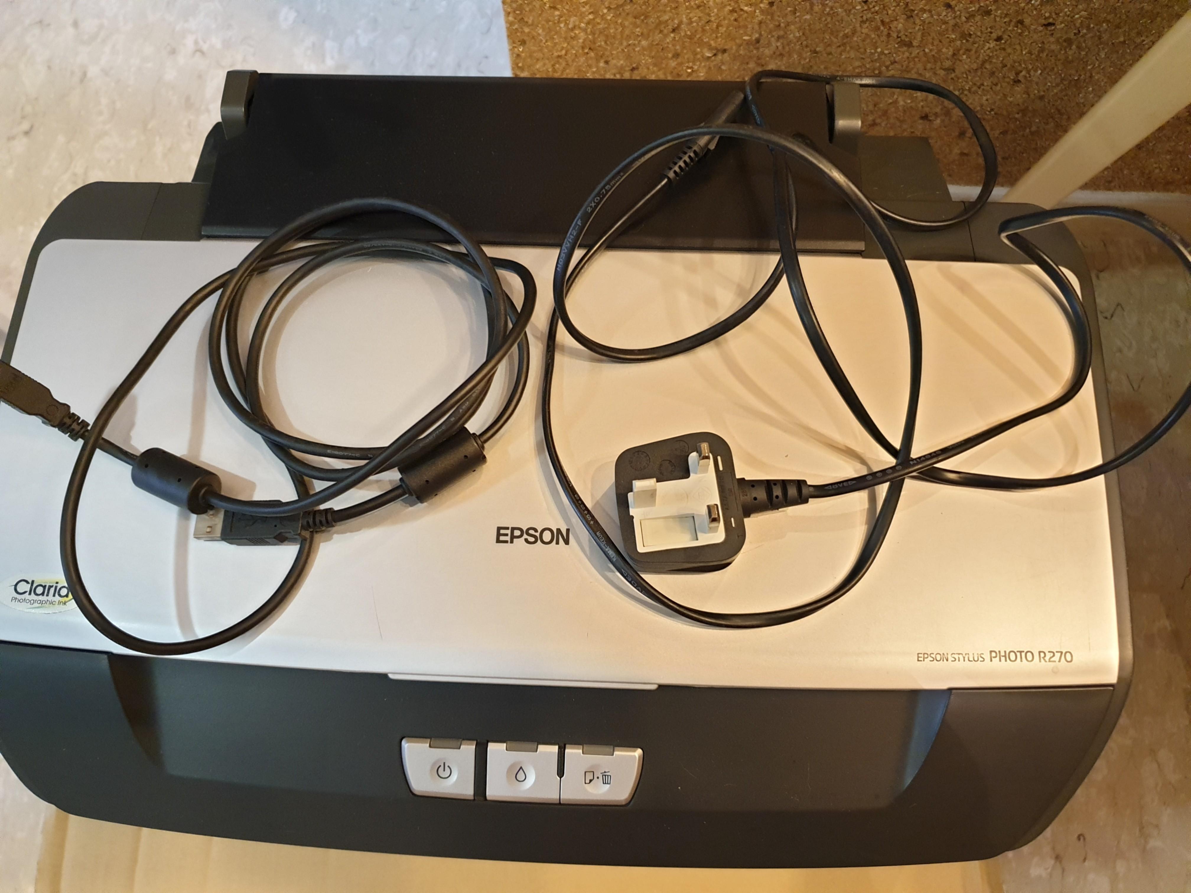 Epson stylus photo printer R270, Computers & Tech, Printers, Scanners ...