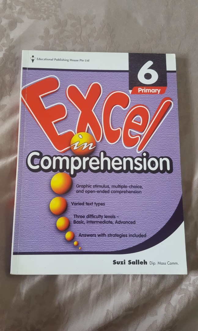 Excel in comprehension for Primary 6, Books & Stationery, Textbooks ...