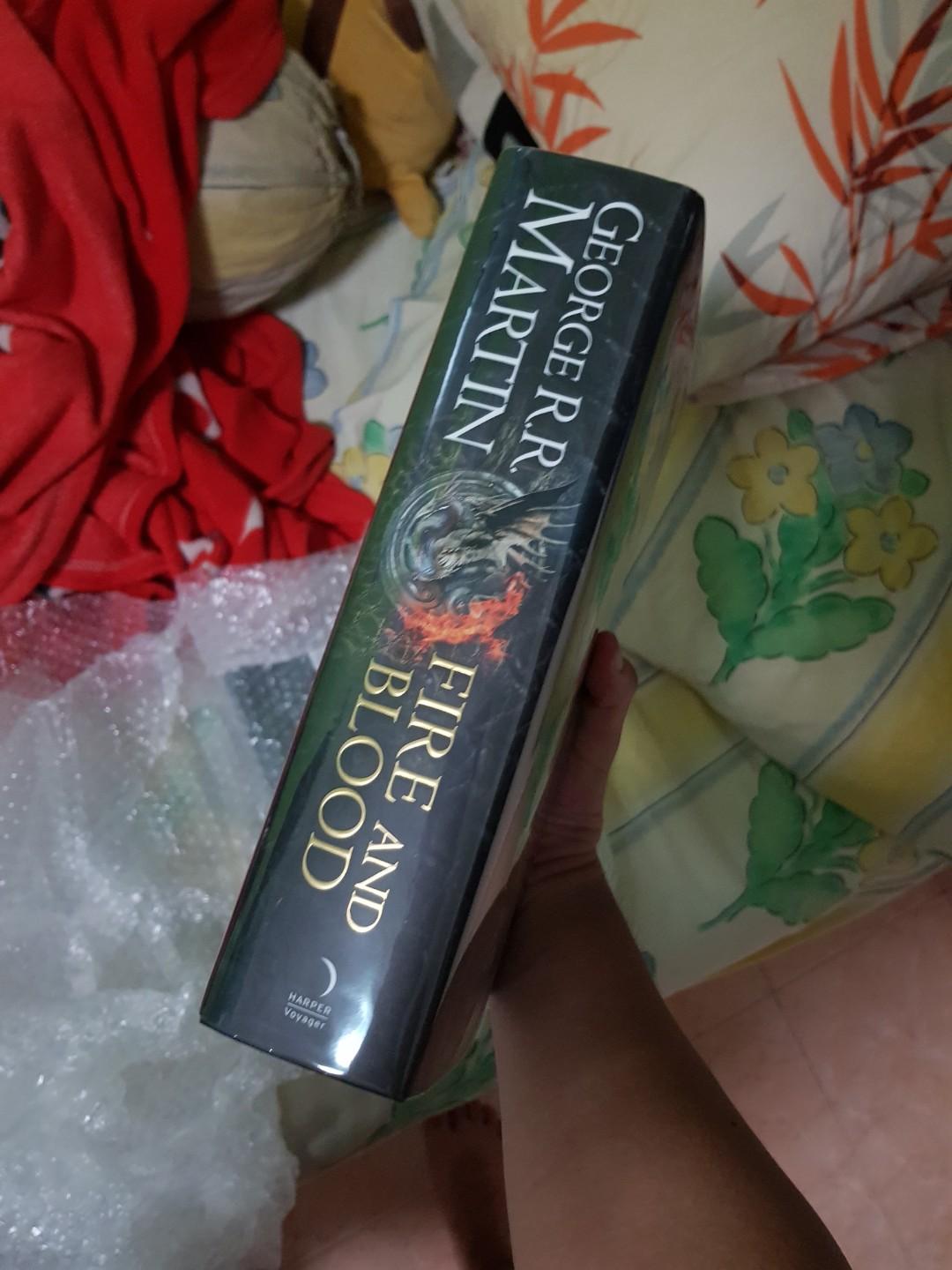Fire and Blood - George R.R. Martin (Signed by Author), Hobbies & Toys ...
