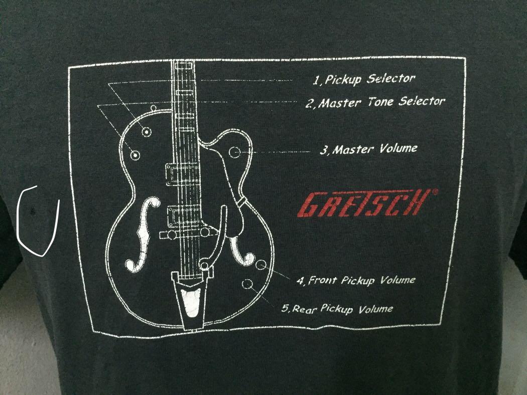 Gretsch guitar shirt, Men's Fashion, Tops & Sets, Tshirts & Polo Shirts ...