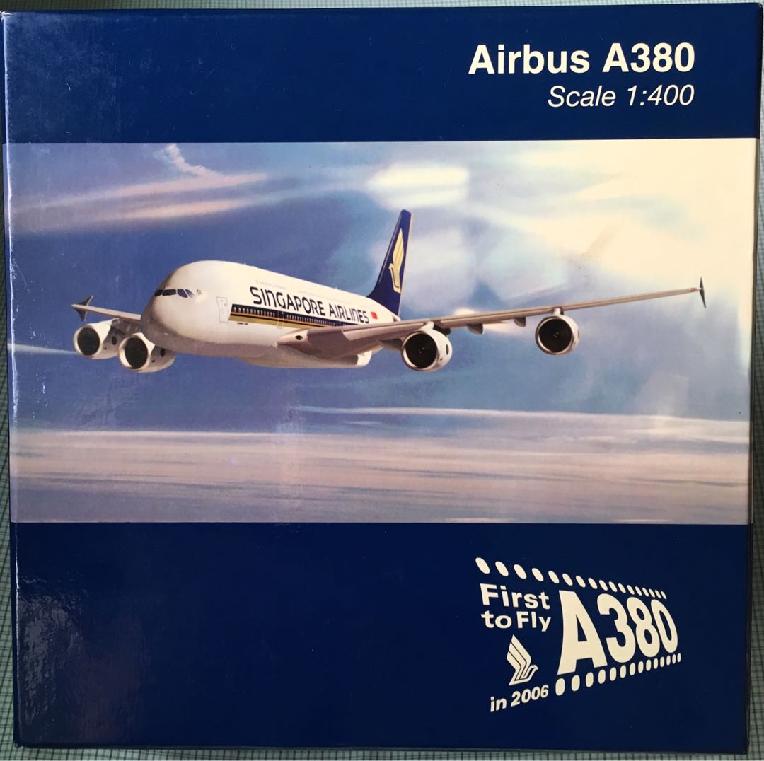 Inaugural SIA A380 diecast model, Hobbies & Toys, Memorabilia ...